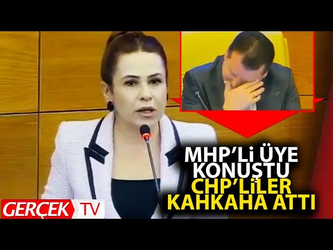 MHP'li Meclis Üyesi muhalefet edeyim derken, CHP'lileri  kendine güldürdü!