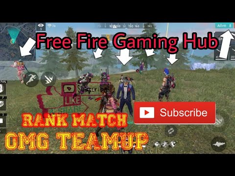Ranked game free Fire gaming hub teamup with an unknown player you must ...