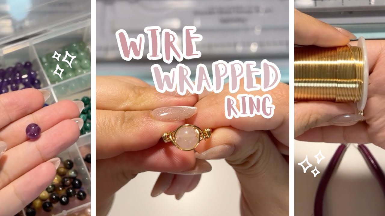 How to make a Wire Wrapped Ring | Easy - YouTube