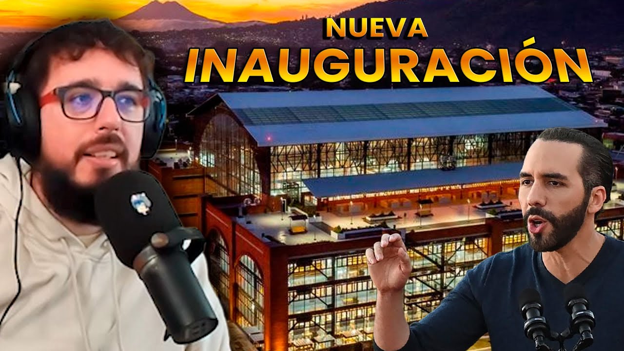 BUKELE ESTRENA NUEVO MERCADO EN EL SALVADOR - DUENDE IRL - YouTube
