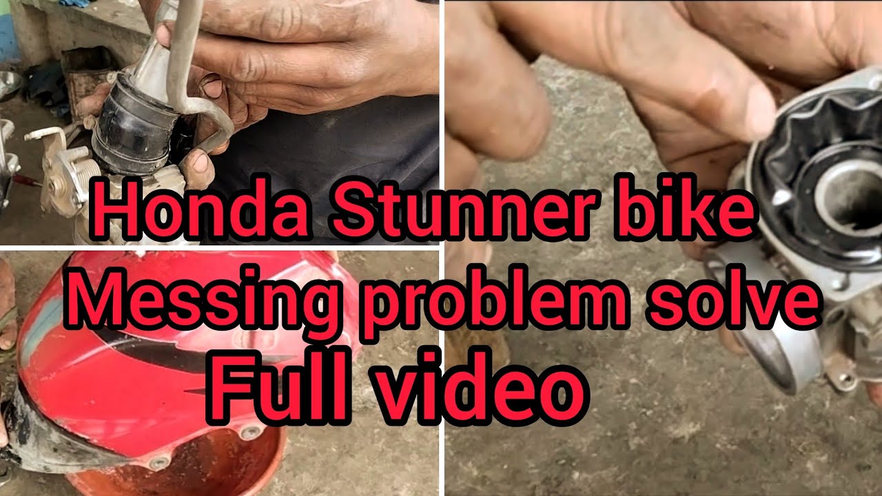 Honda Stunner pickup problem solve//How To Stunner pickup problem solve ...