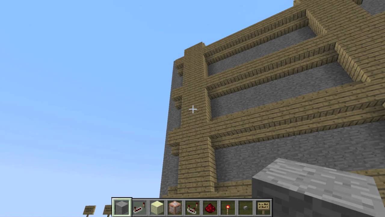 Minecraft Mega Blocks -- Ladder - YouTube