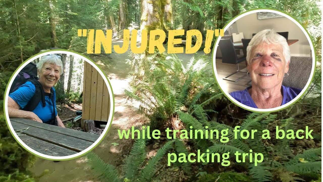 Injured-training for a backpacking trip - YouTube