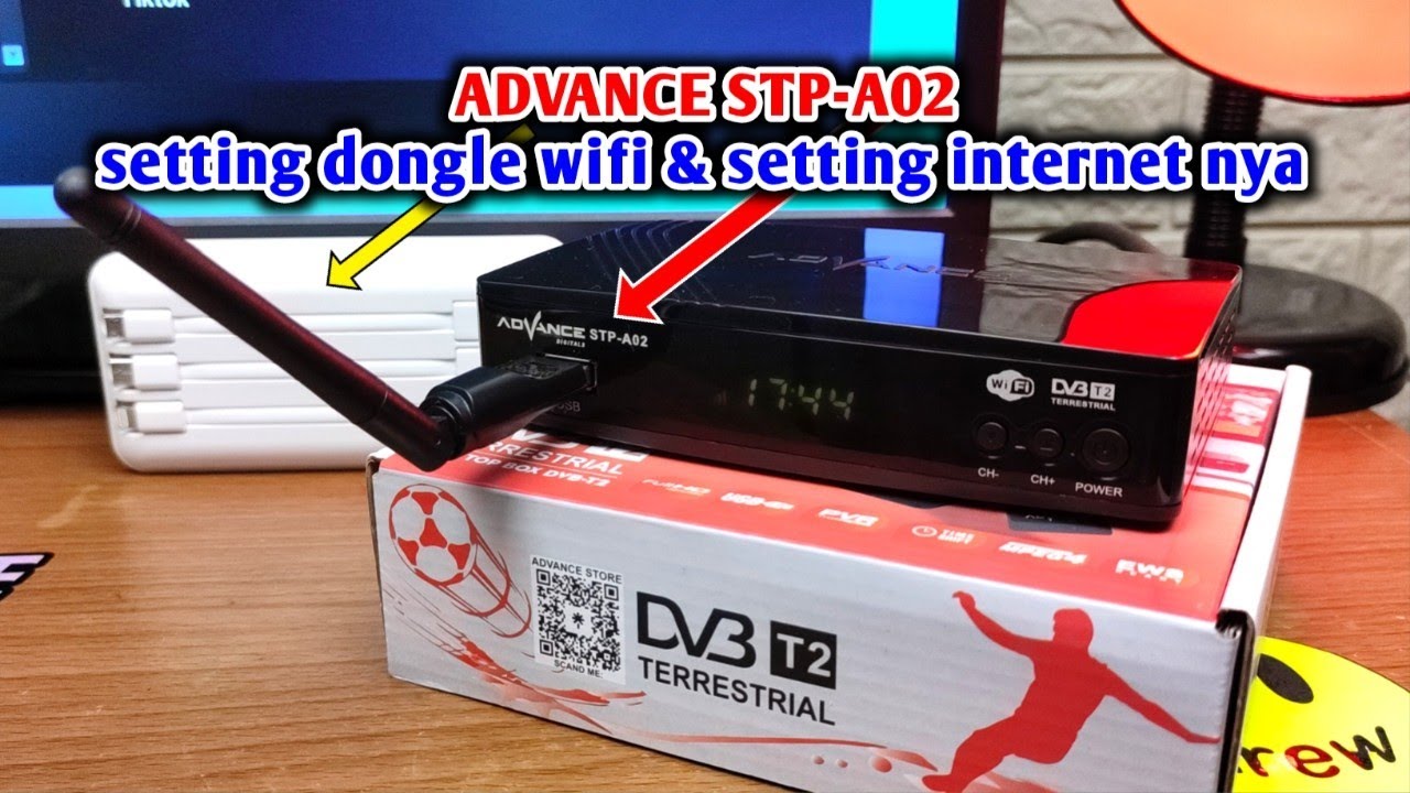 Cara setting dongle wifi di stb adavance stp-A02 + cara setting ...