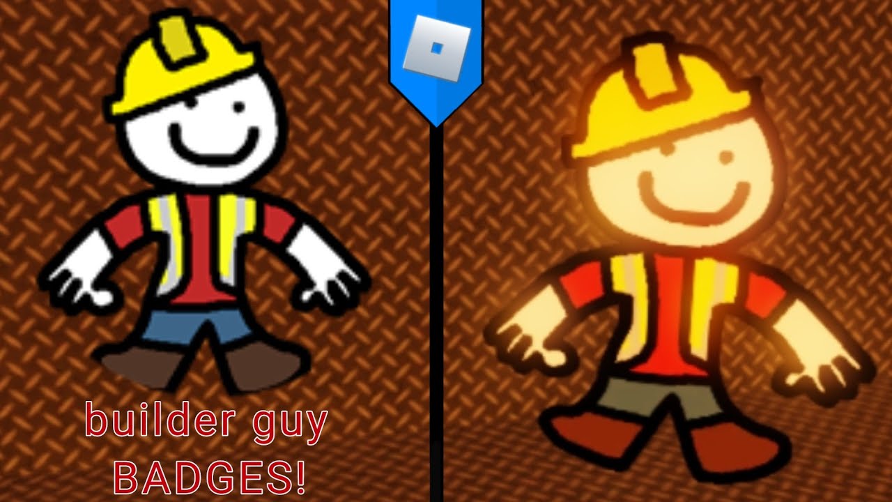 HOW TO GET builder guy BADGES! Find the little guys (ROBLOX) - YouTube