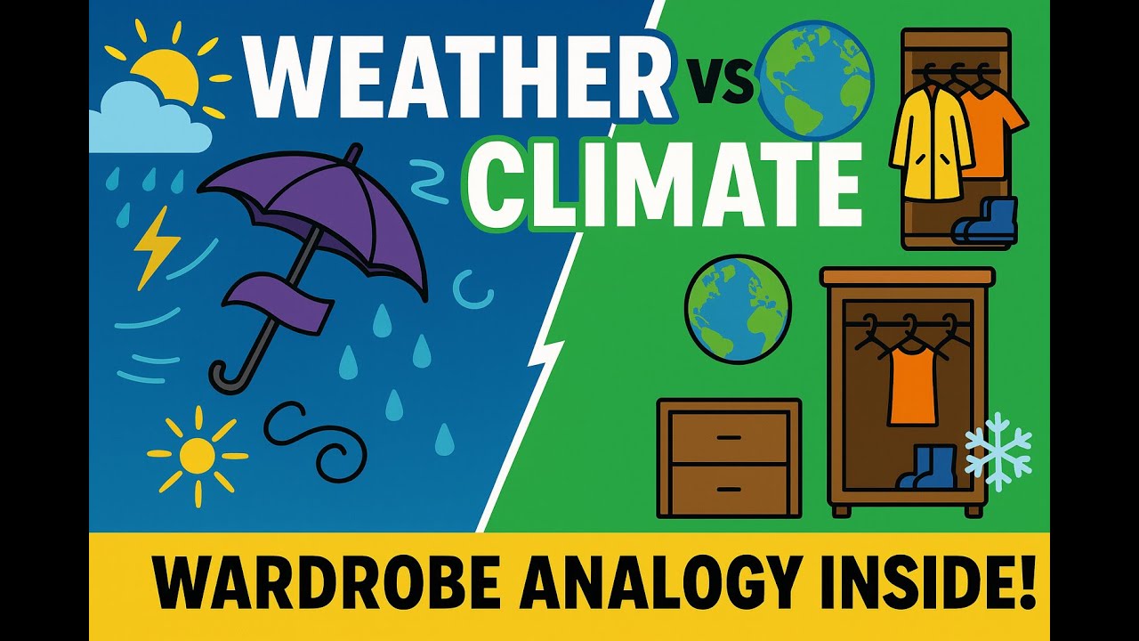 Weather vs Climate The Fun and Scientific Breakdown! - YouTube