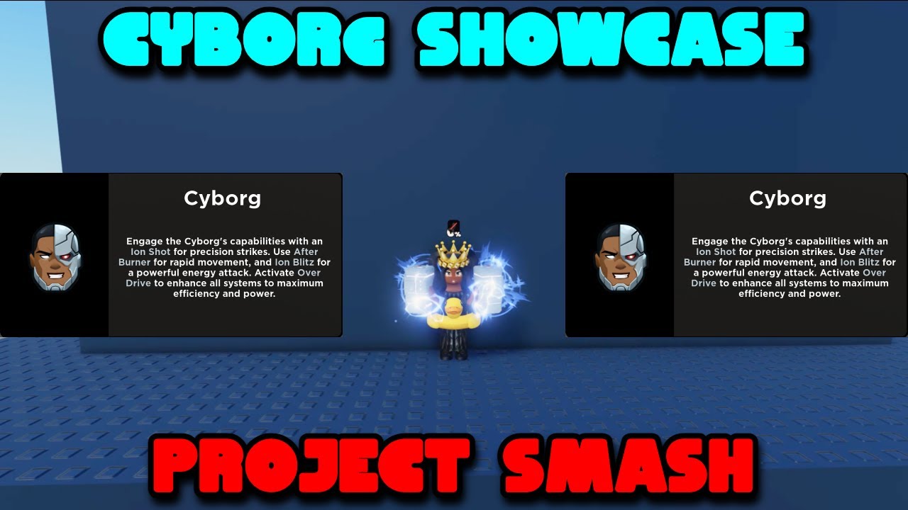 Cyborg Showcase Advice + Combos | Project Smash - YouTube