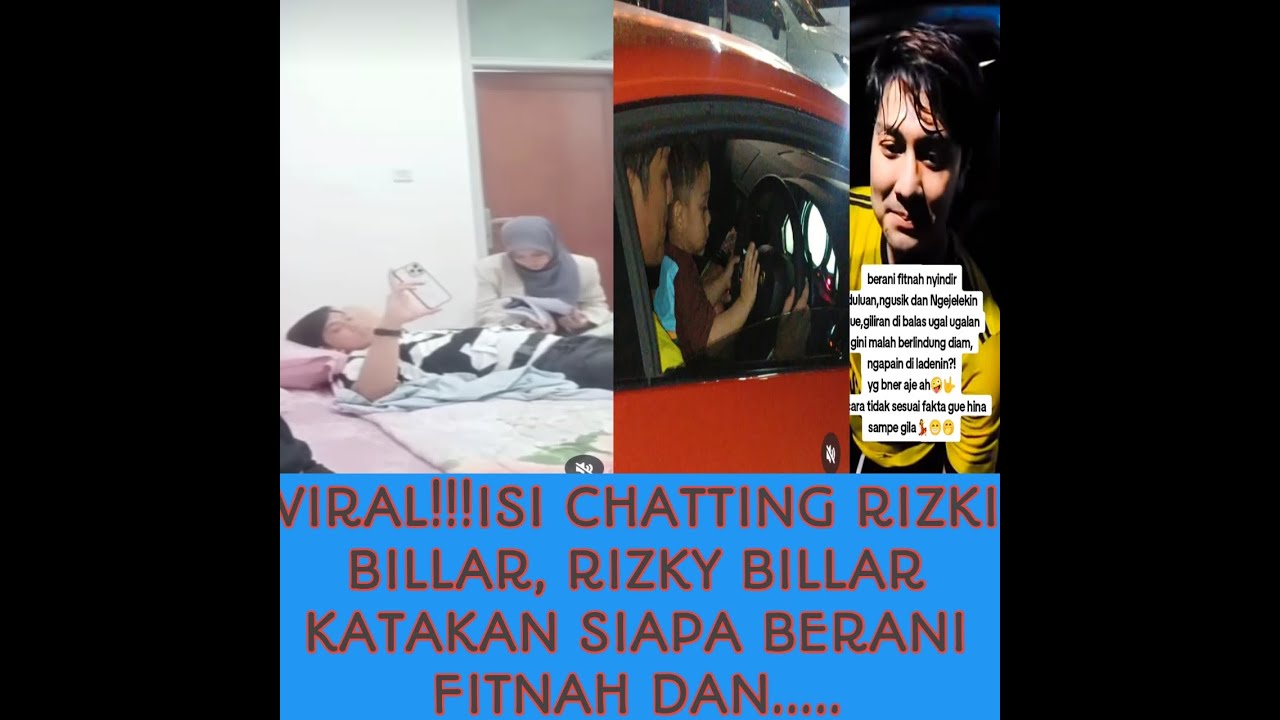VIRAL!!!ISI CHATTING RIZKI BILLAR, RIZKY BILLAR KATAKAN SIAPA BERANI ...