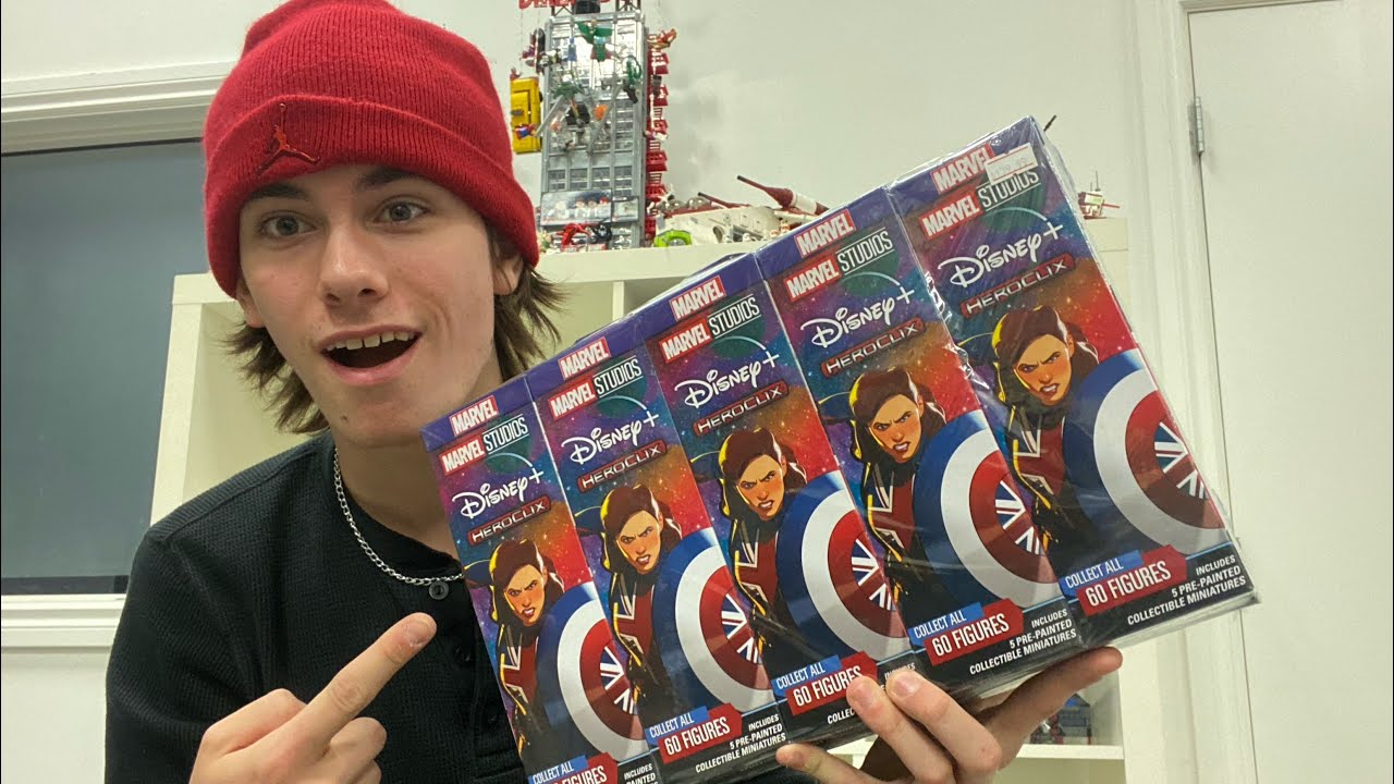Marvel Disney Plus Heroclix Sealed Brick Unboxing! - YouTube