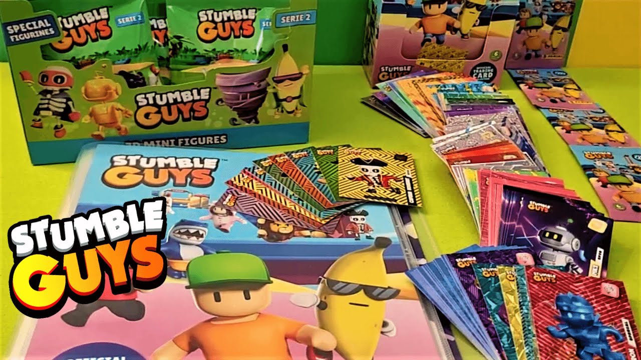 STUMBLE GUYS ALBUM Completo 2024 Todas las cartas Panini - YouTube