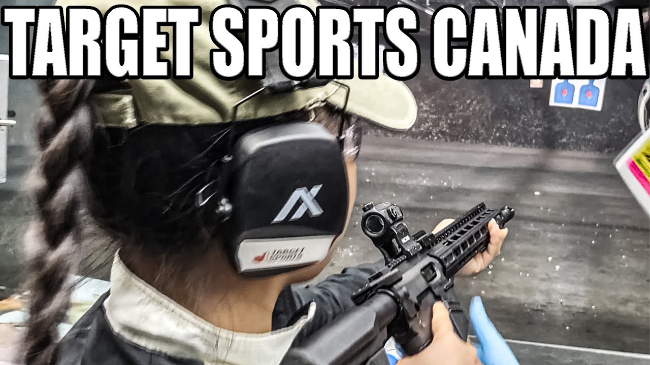 Shooting REAL Firearms at the Range! [Target Sports Canada] - YouTube