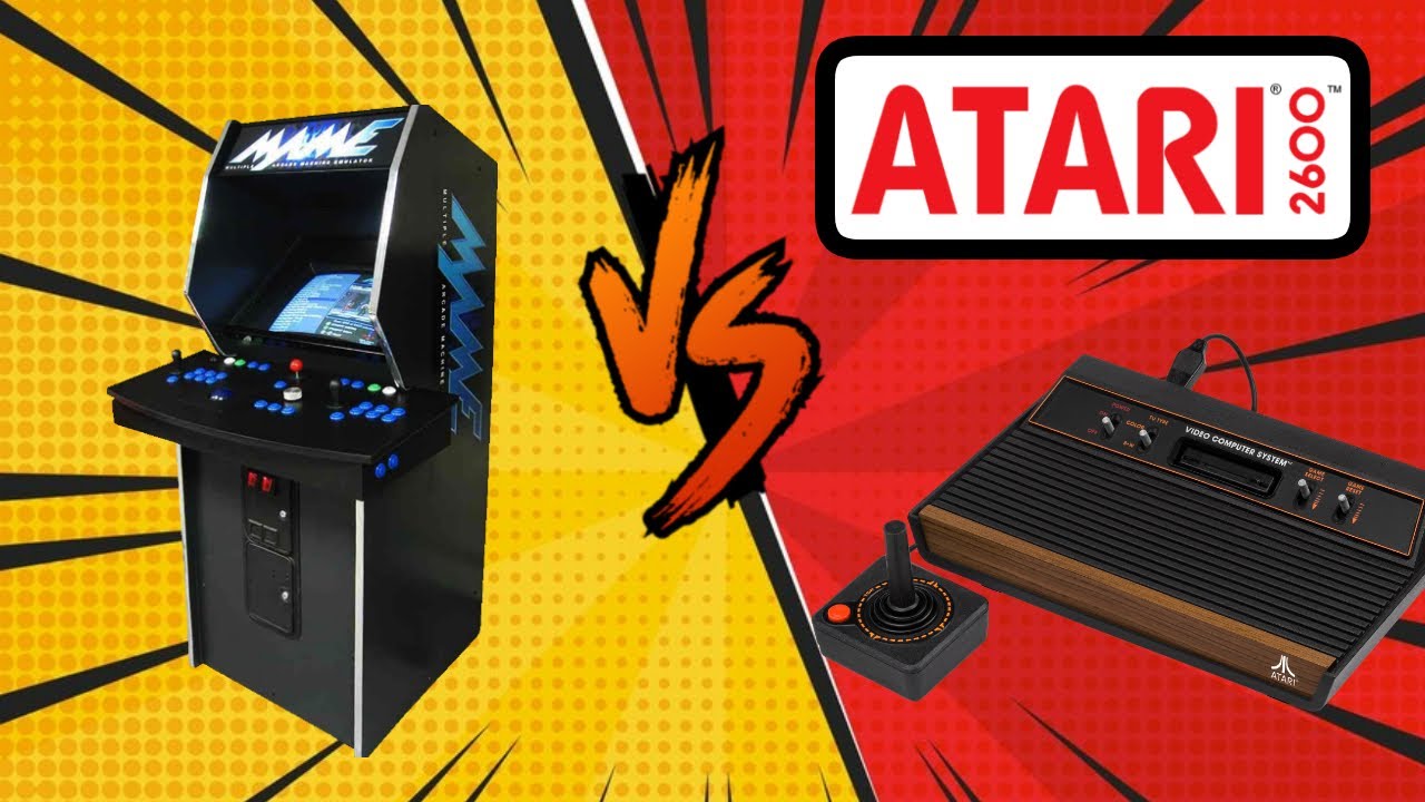 Arcade vs Atari 2600 - Comparativa GRÁFICA - All Games - YouTube