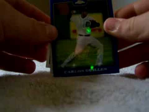 baseball cards 2008 Topps Chrome, 2008 Donruss Americana 2 - YouTube