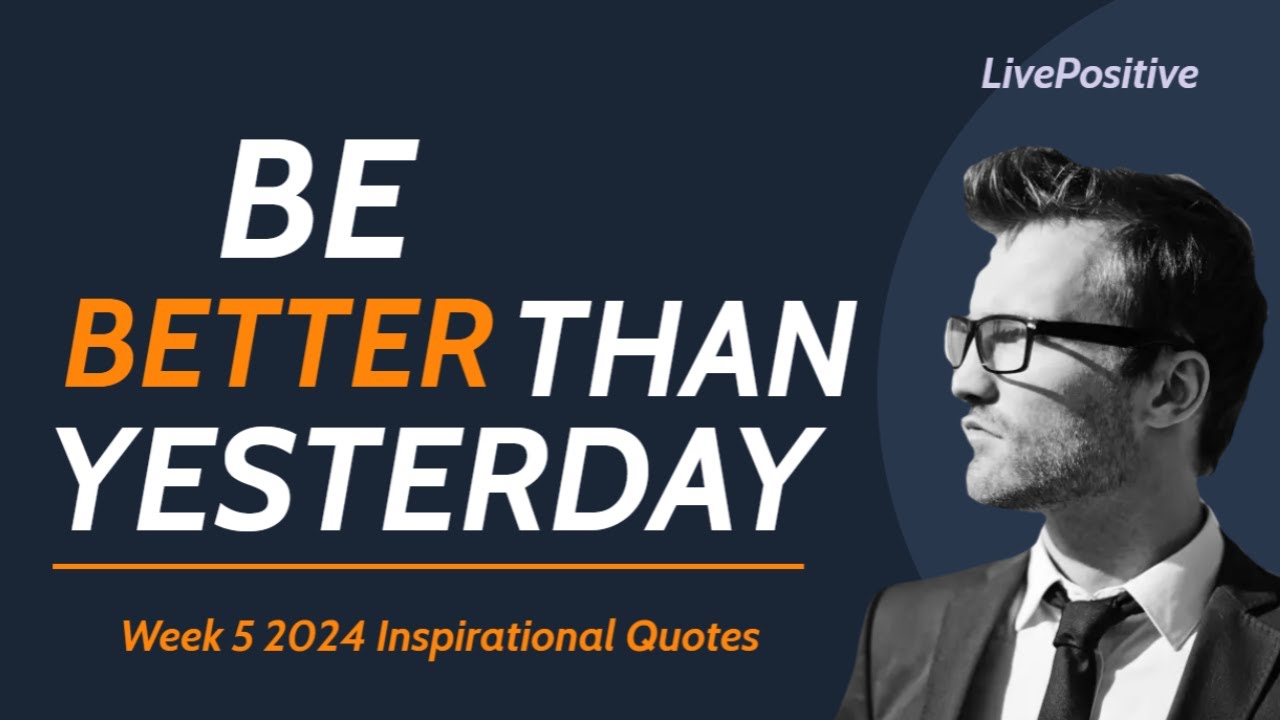 2024 Inspirational Quotes - Week 5 of 52 - YouTube