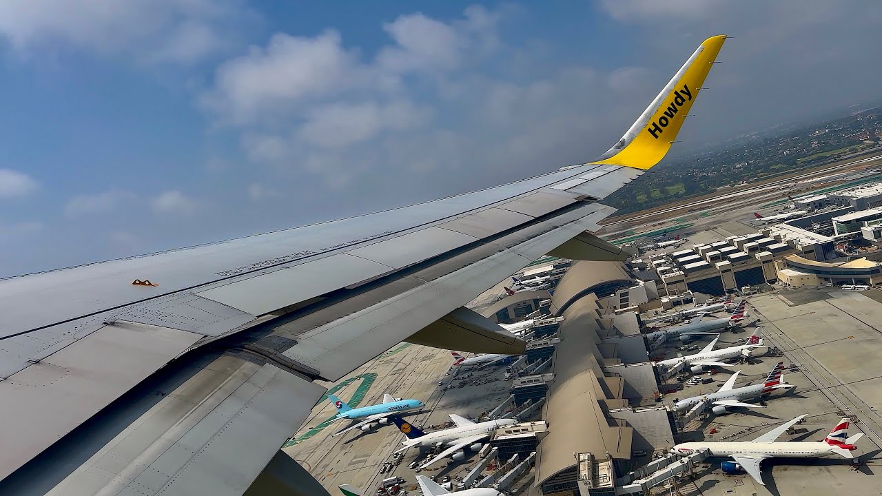 [4K] – Awesome Los Angeles Takeoff – Spirit Airlines – Airbus A320-200 ...