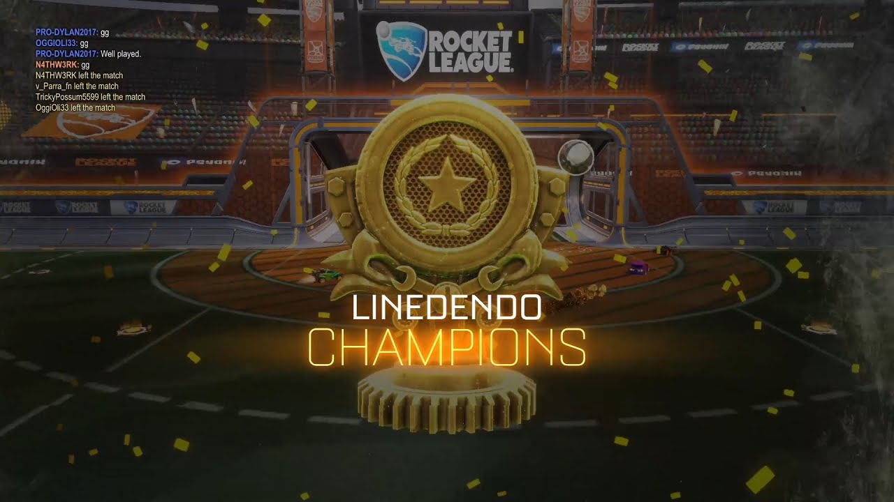 Rocket League S9 RUMBLE Tournament Winners! Linedendo PLATINUM HOTA ...