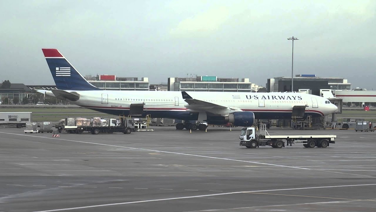 Heathrow Airport Terminal 1 - Walking to departures gate in HD - YouTube