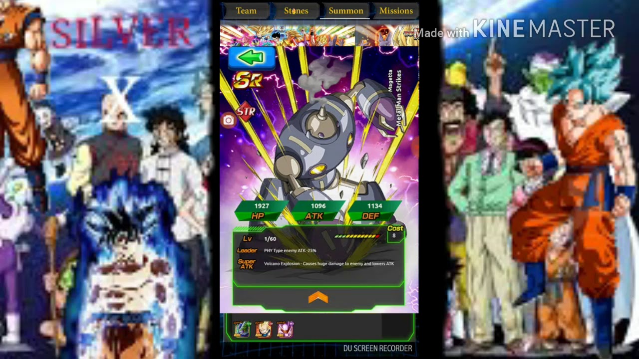 Je vous presente dokkan simulator :des invocation on à full SSR 😱😱 ...