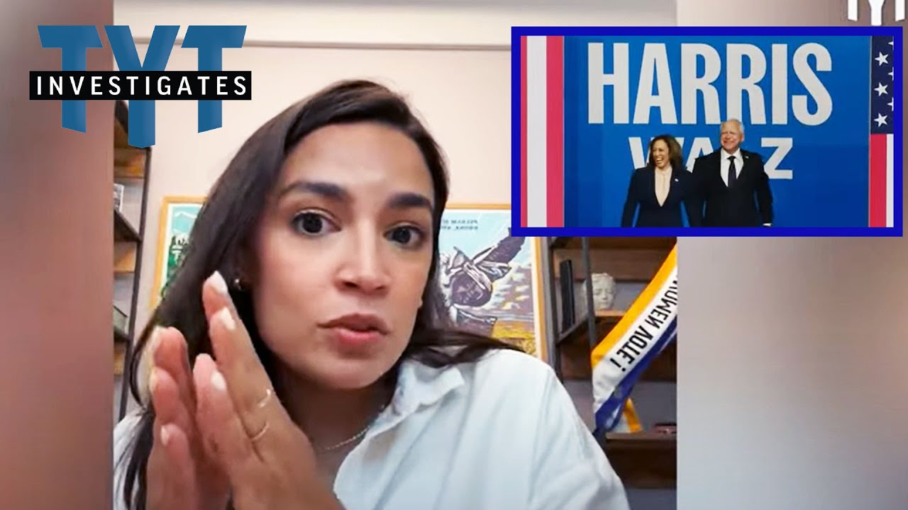 AOC Gives HER Thoughts On Kamala Harris' New Running Mate - YouTube