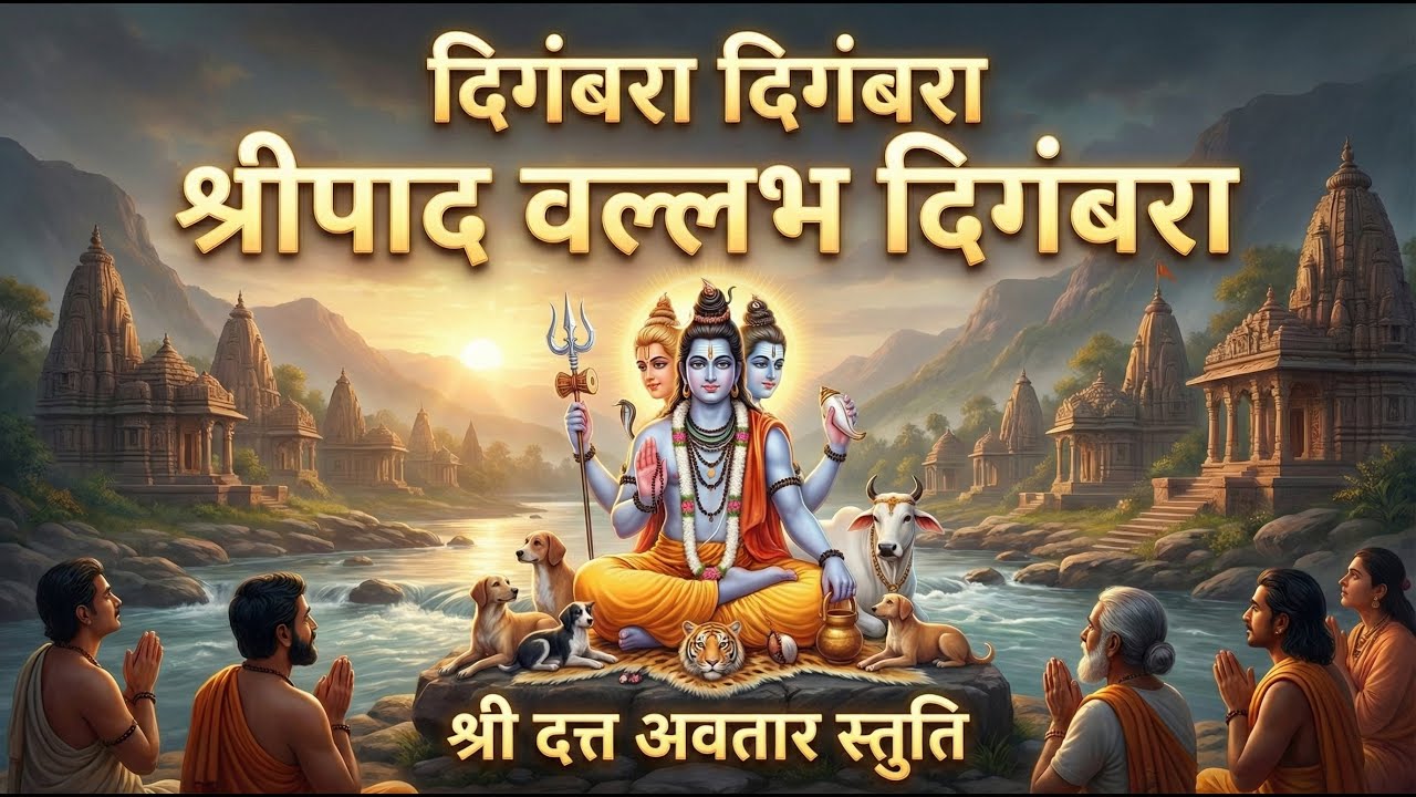 दिगंबरा दिगंबरा श्रीपाद वल्लभ दिगंबरा - Digambara Digambara Shripad ...