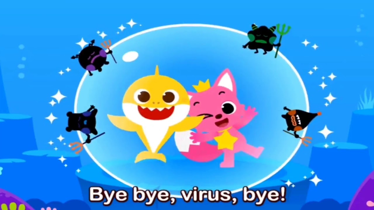 Pinkfong Baby Shark Bye Bye Virus Bye! - YouTube