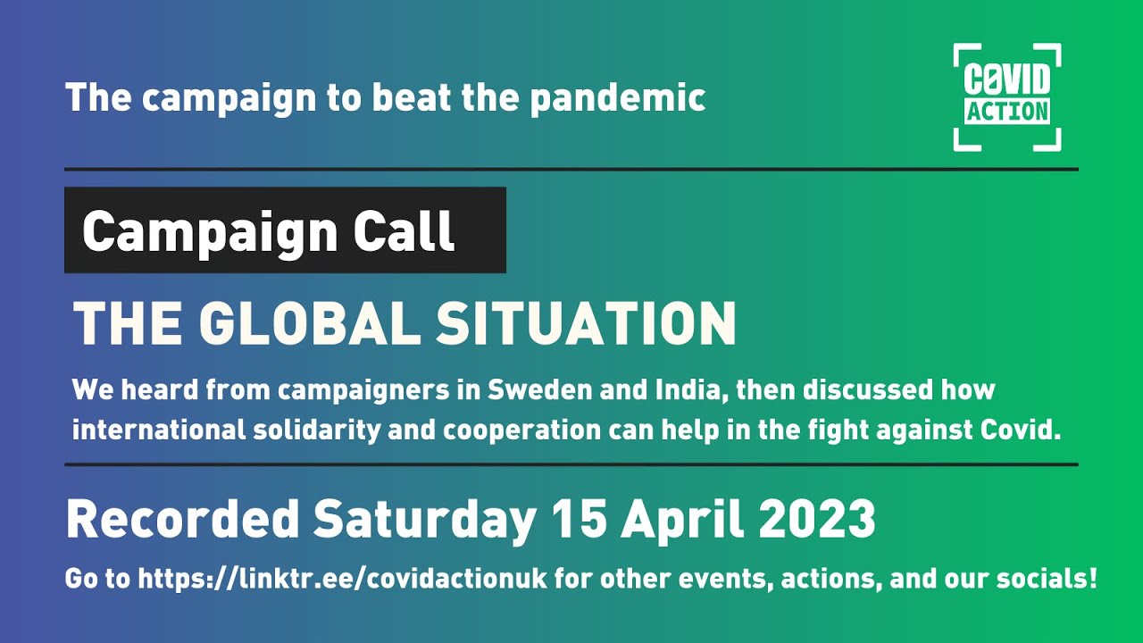 Campaign Call: The Global Situation - YouTube