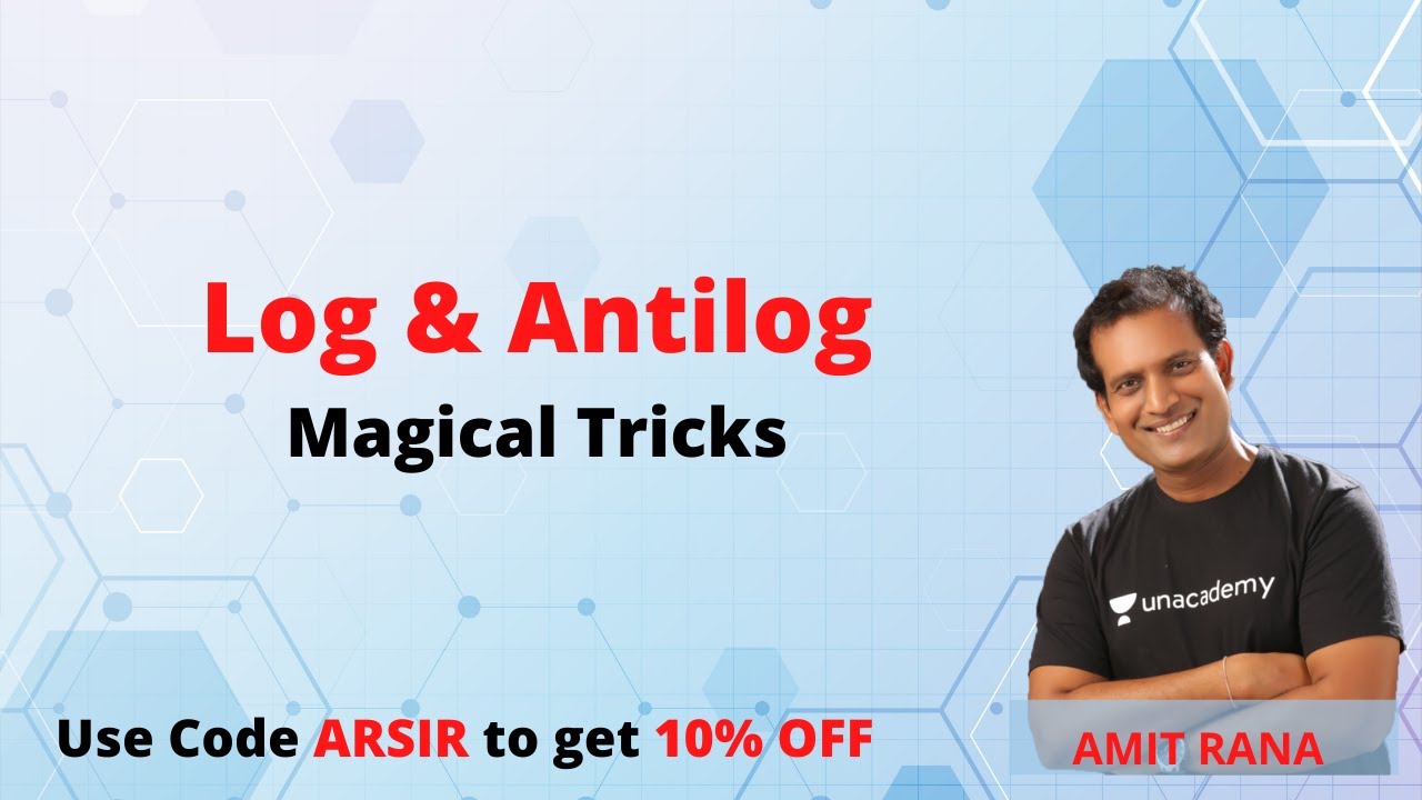Magical easy trick of Log and Antilog and PH - YouTube