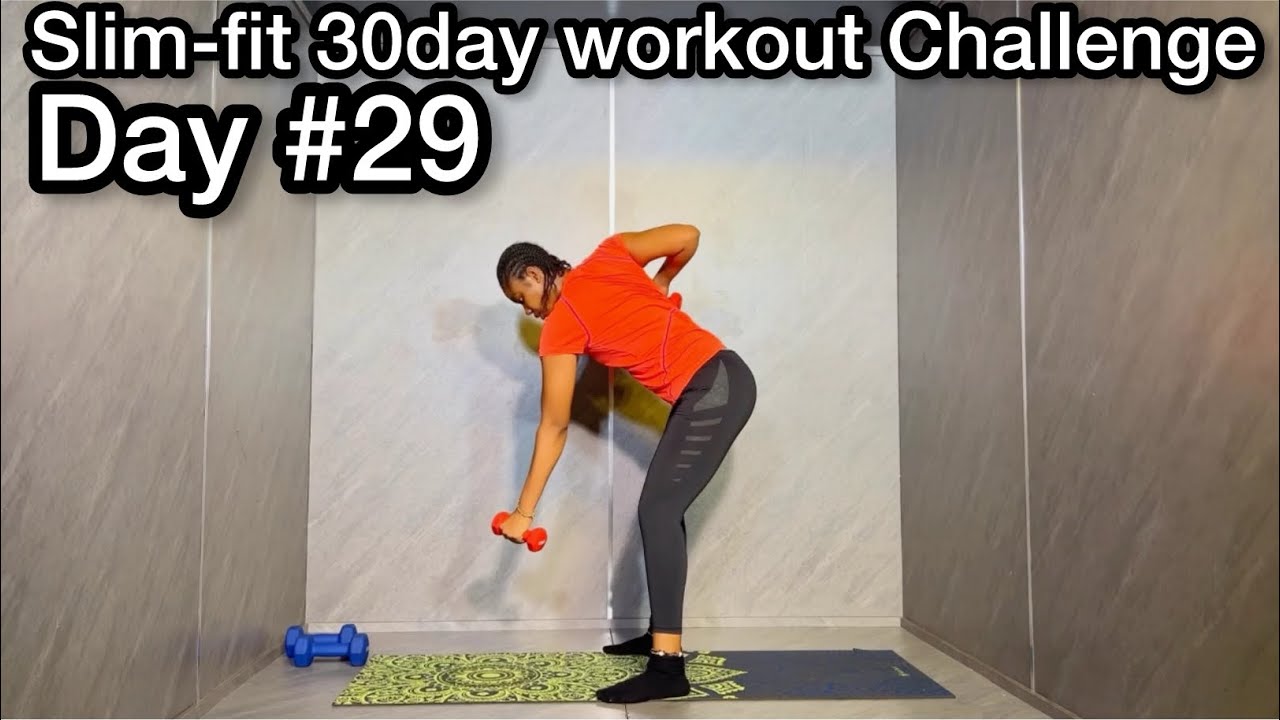 Day #29 Slim-fit 30day workout Challenge - YouTube