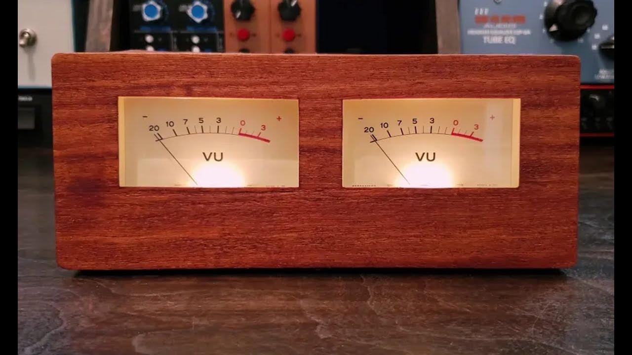 VU Meter Bridge Audio Display DIY 4K #Studiogear #project #studiolife #DIY #electronics - YouTube