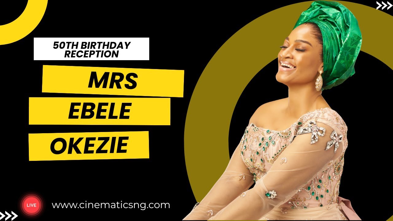 LIVE: Golden Jubilee Reception | Celebrating 50 Years of Mrs. Ebele ...