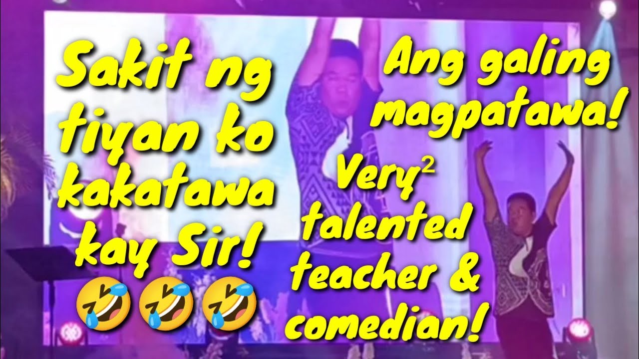 Very talented teacher-comedian draws hard laughs from teachers while ...