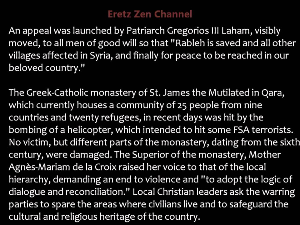 Syrian News-FSA Starving Over 12,000 Syrian Christians in Town of ...