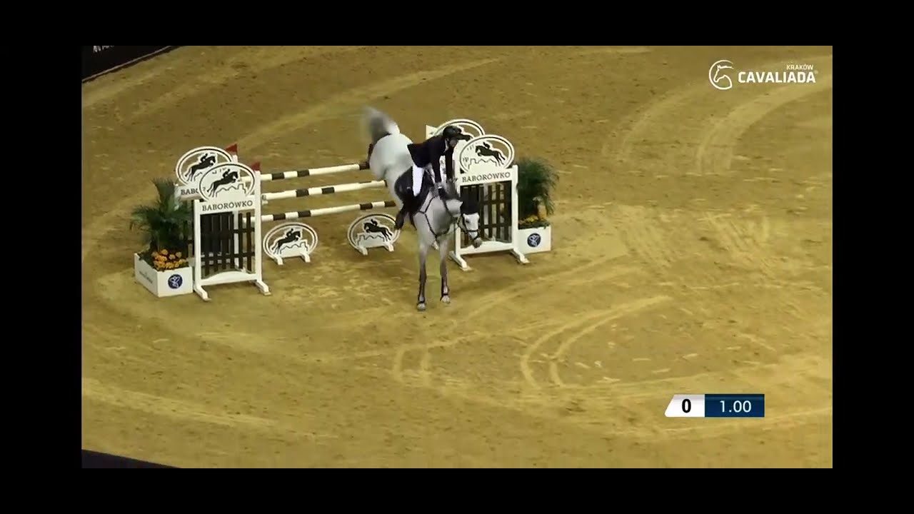Fliere Fluiter / CSI-W 3* Krakow / 1m60 World Cup Jump-Off - YouTube