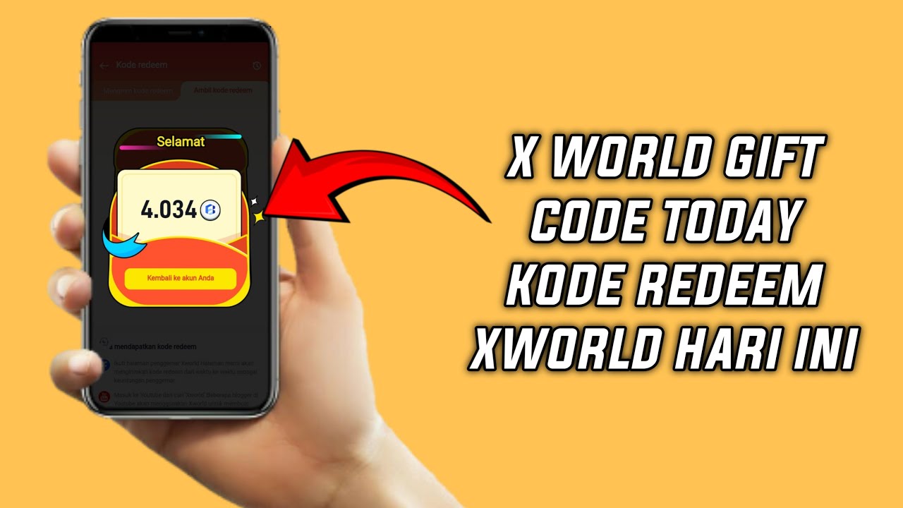 X WORLD GIFT CODE TODAY || KODE REDEEM XWORLD HARI INI - YouTube