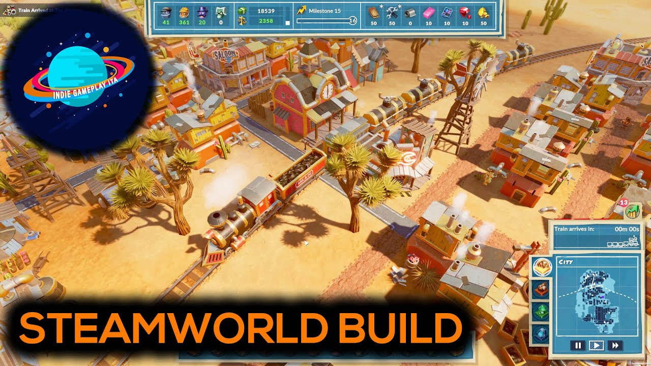 GLI STEAMBOT TORNANO IN UN CITY BUILDER!! || Steamworld Build ...