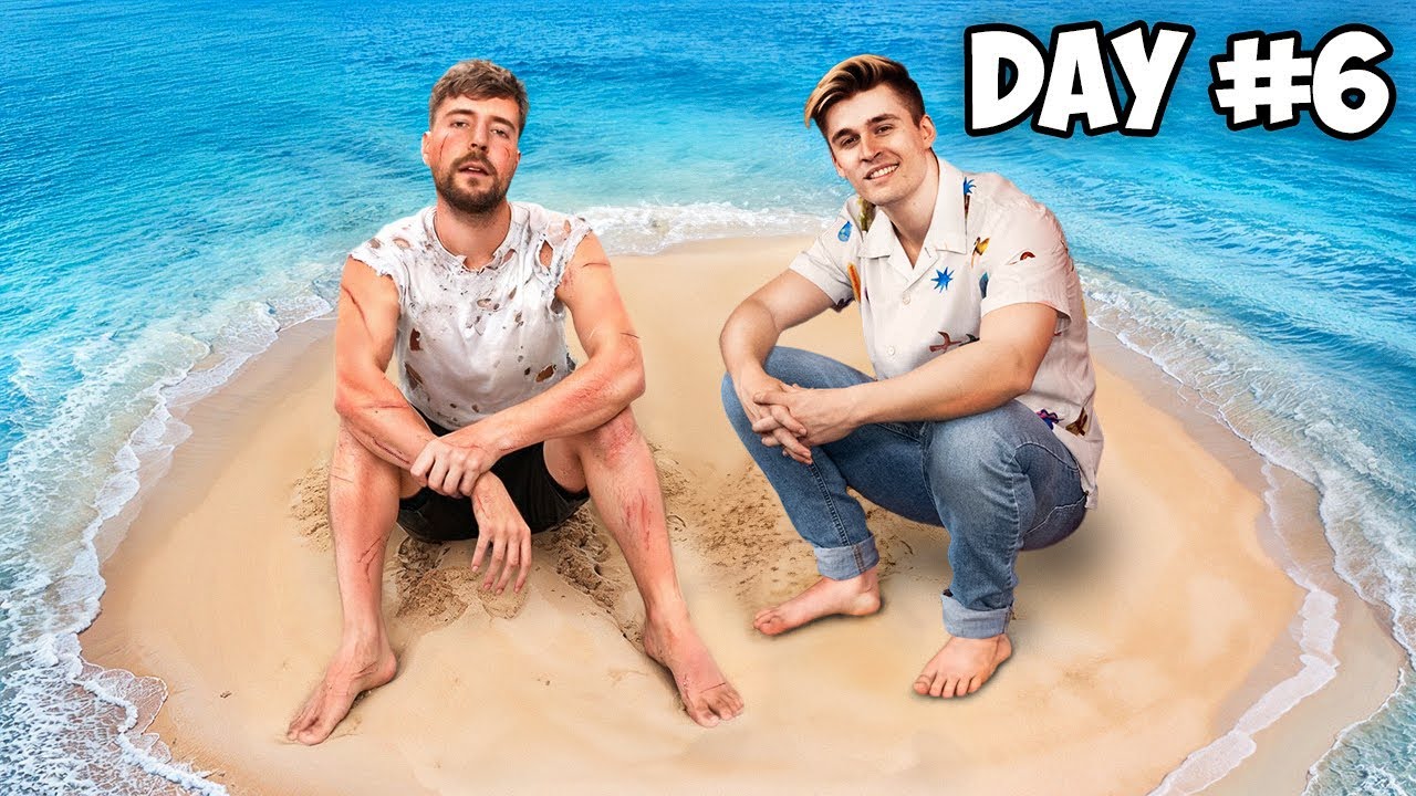 7 Days Stranded On An Island | Ludwig Reacts - YouTube