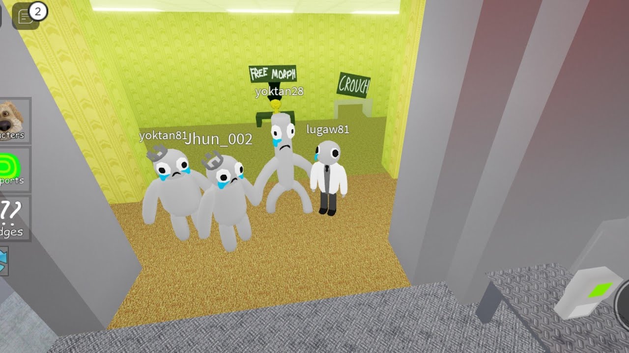 Find The Rainbow Friends Morph(Orange Angry, Red Sad, Orange Sad, Bear ...