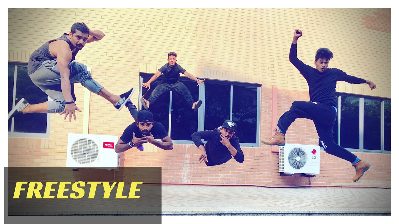 Hip Hop Freestyle Dance | @AmeshOfficial With Gayan Dance Troupe - YouTube