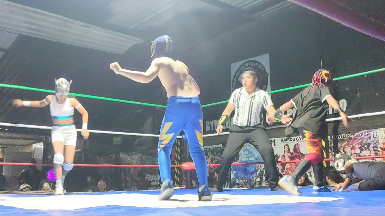LUCHA KIDS :LUCHA MIXTA ENTRE LAS PEQUEÑAS ESTRELLAS DE KAYROS GYM 👊🏻💥☠ ...