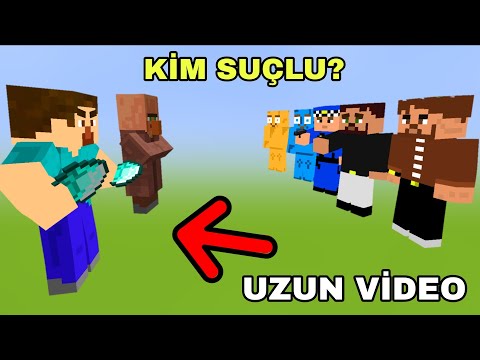 ZENGİN'NİN ELMASLARI NEREDE?😱 KÖTÜ OLAN MUHTAR MI?🤔 | Minecraft