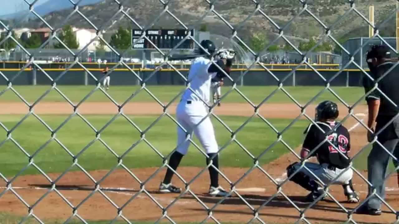 Golden Valley's Jaiden France Drives Homerun Against Top Ranked Hart ...