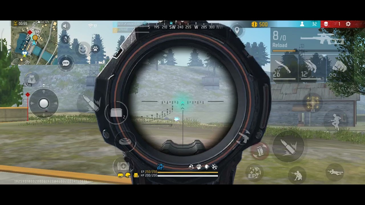 VSS on fire |. Spreed bulet on VSS gun | Garena Free Fire - YouTube
