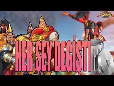 RİSE OF KİNGDOMS SİL BAŞTAN TEKRAR DİNLE HER ŞEY BU OYUNDA DEĞİŞTİ - RİSE OF KİNGDOMS