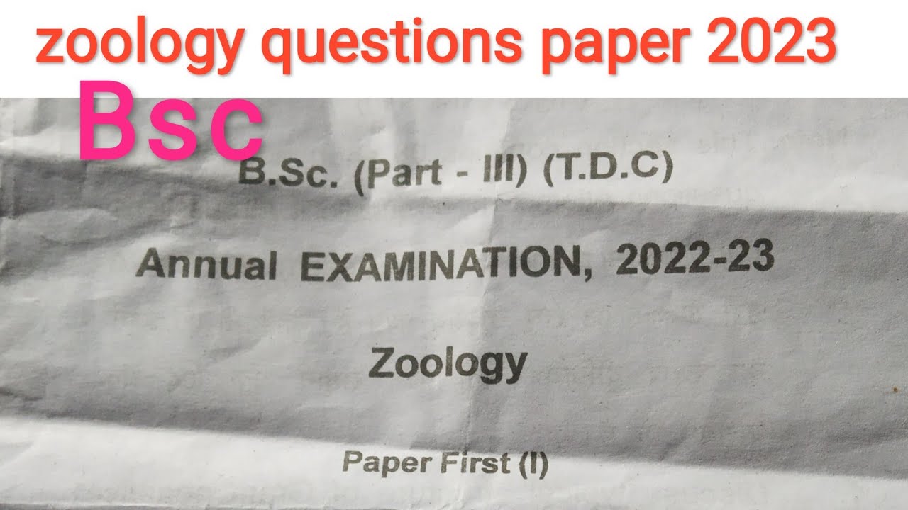 Zoology ( Microbiology, Biological Techniques, Biostatistics ...