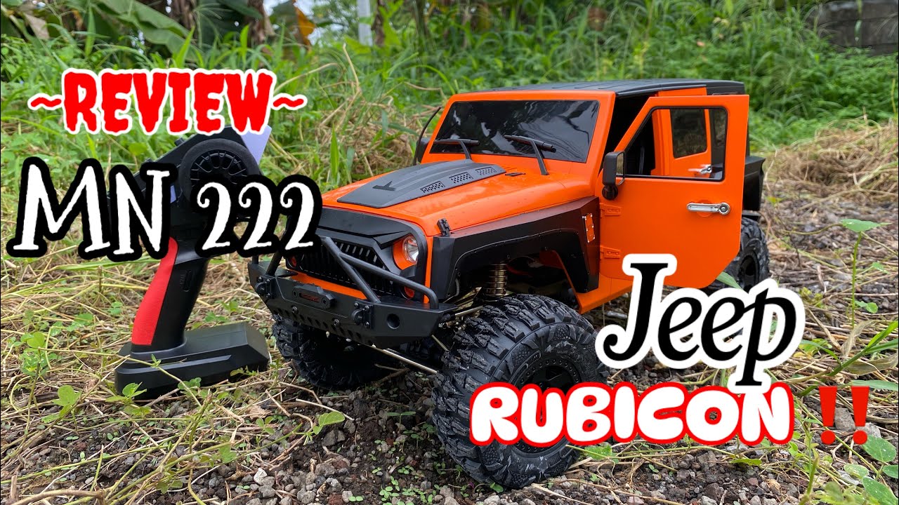 REVIEW RC JEEP RUBICON MN222 - YouTube