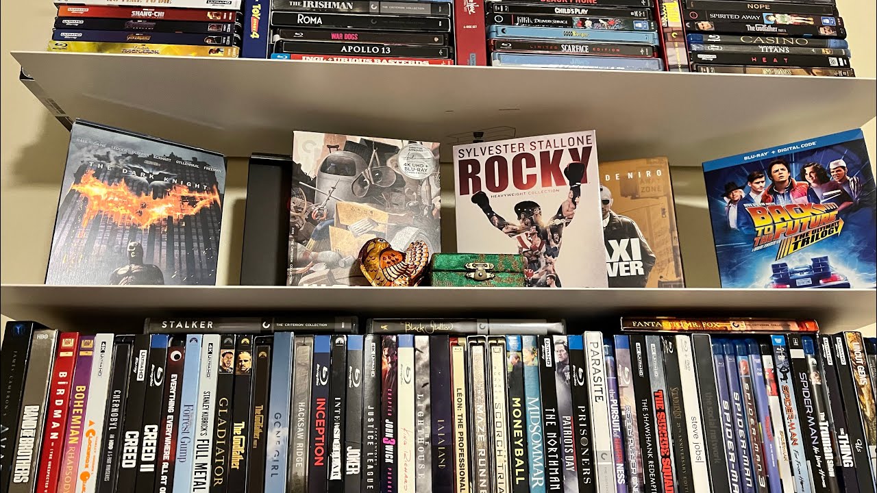 Showing my physical media collection 2023 - YouTube