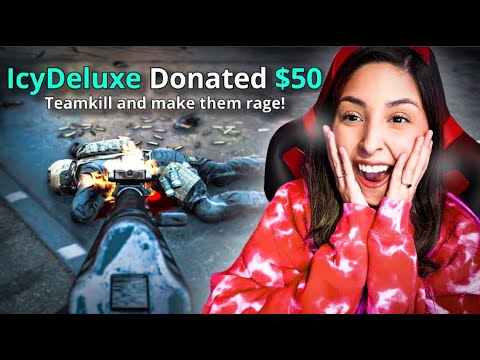 Paying Streamers to Team Kill on Call of Duty - YouTube