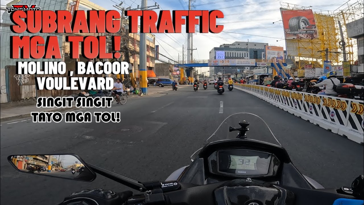 subrang traffic mga tol molino , bacoor boulevard - YouTube