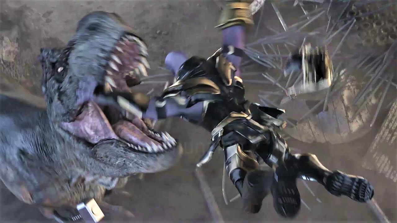 T-Rex eats person (TVT) - YouTube