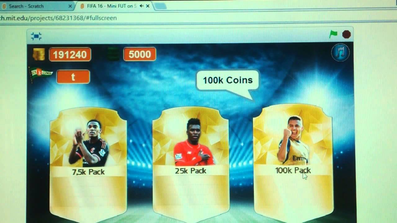 fifa 16 scratch version - YouTube